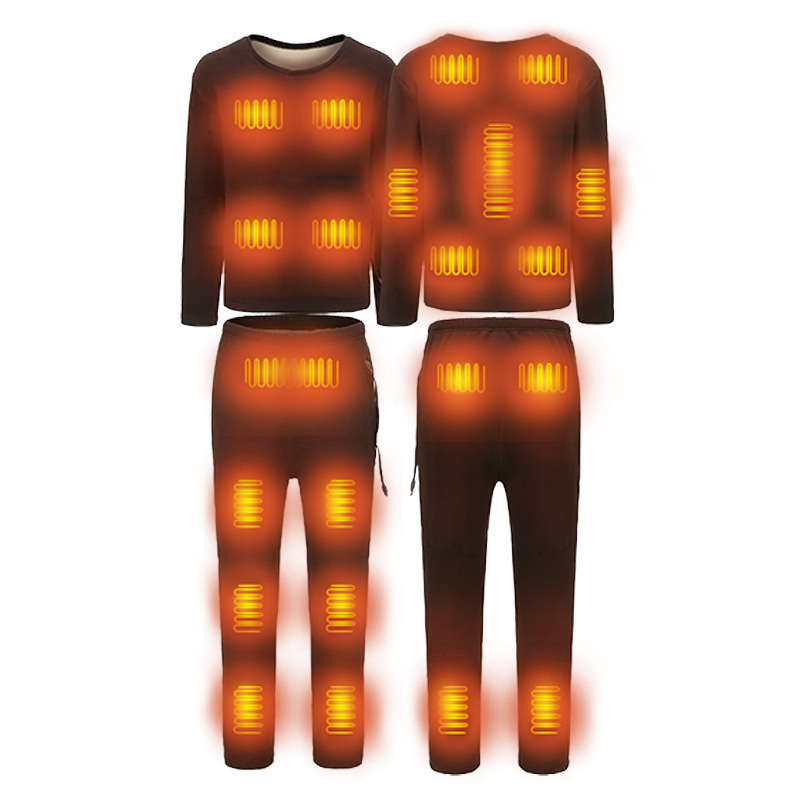 Electric Thermal Underwear APP Bluetooth Thermal Clothing Suit Men And ...